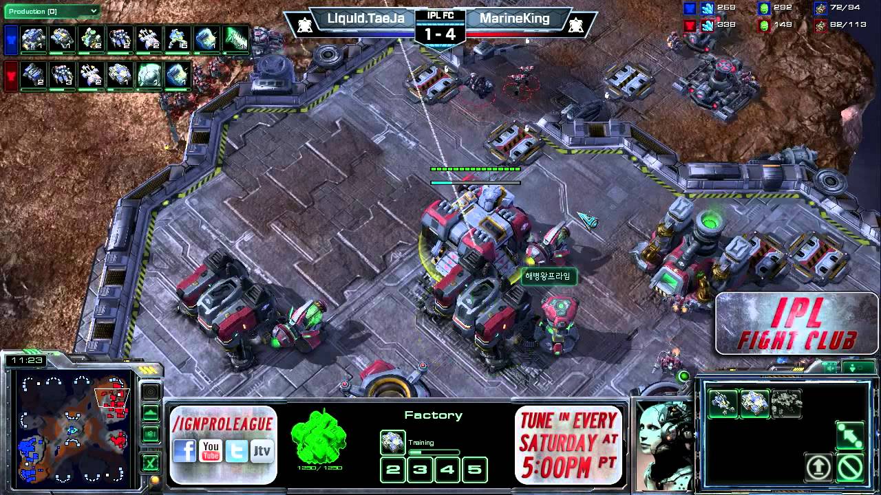 TaeJa vs MarineKing - Game 6 - FC22 - StarCraft 2 - YouTube