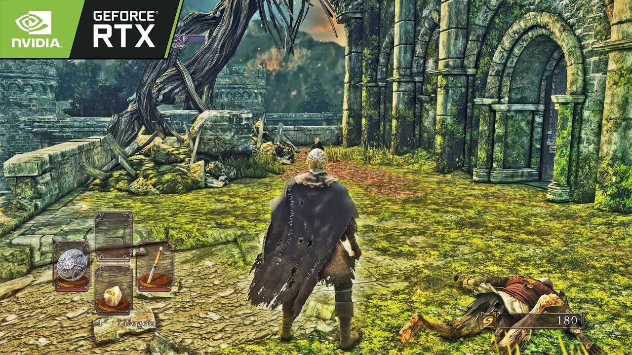 Dark Souls II Graphic mod Raytracing 2024 - YouTube
