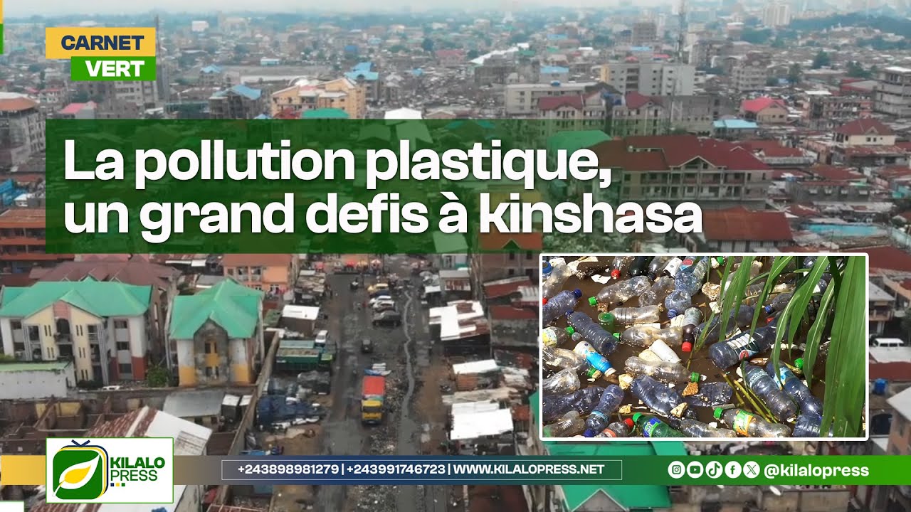 RD Congo : la pollution plastique, un defis a kinshasa - YouTube