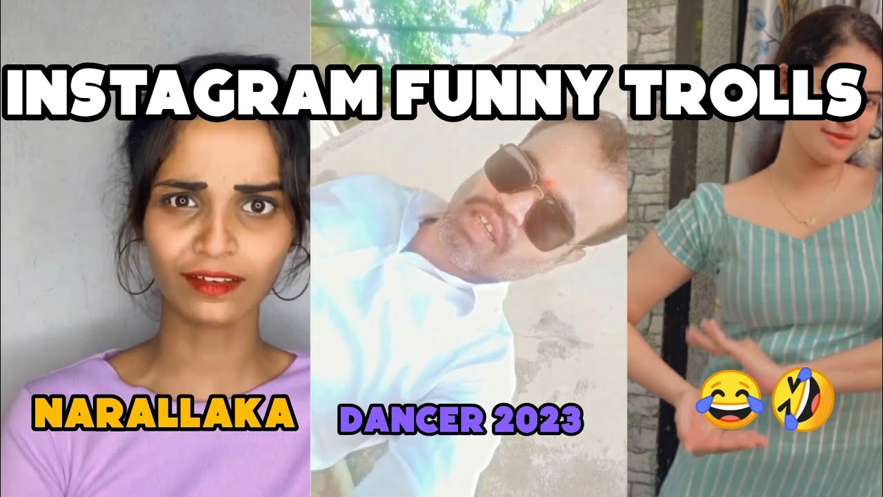 INSTAGRAM FUNNY TROLLS 🤣😂 #troll #funny #first #roast #youtubeshorts ...