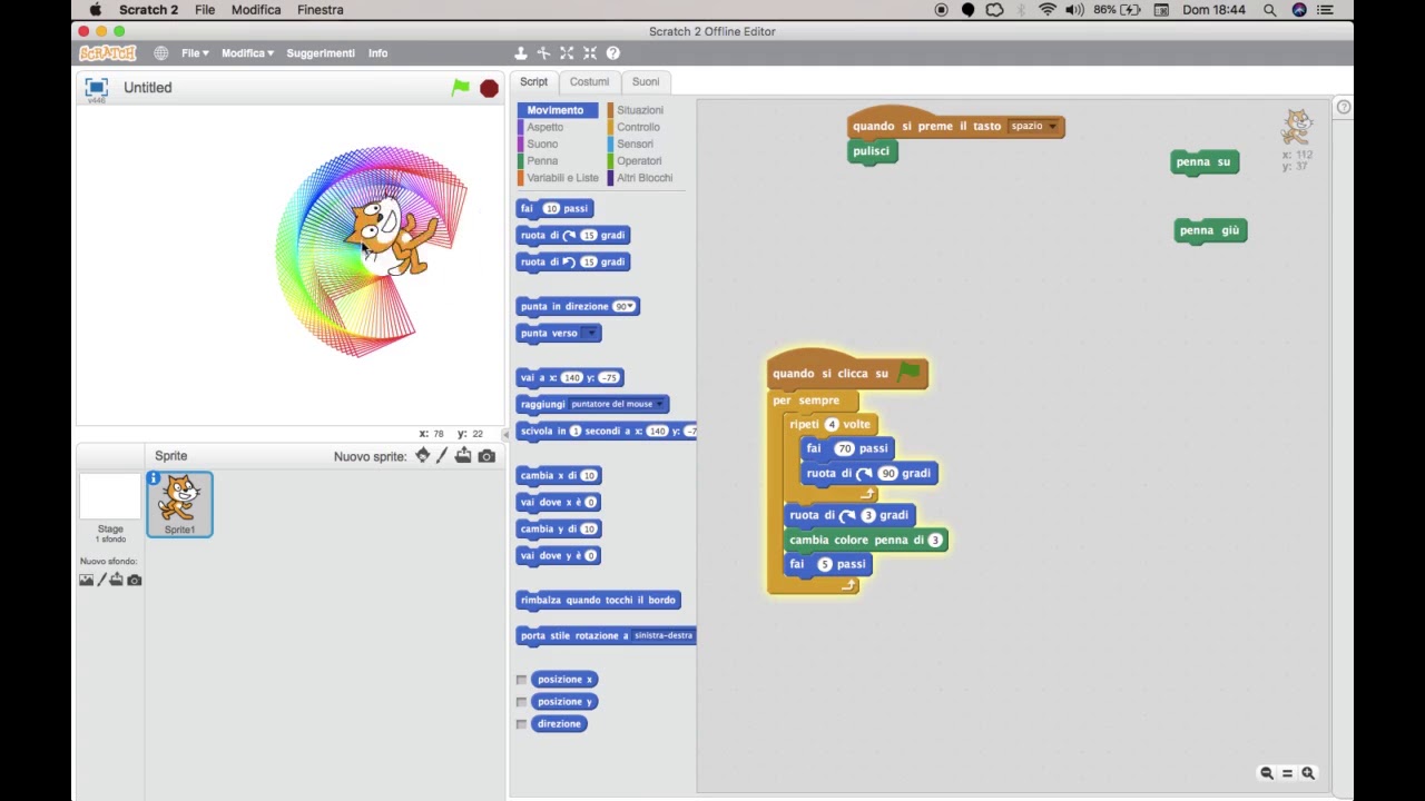 Videotutorial Scratch 2 - YouTube