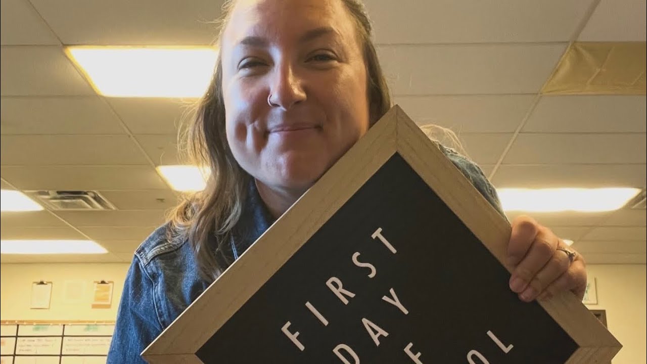 I am beat after the first day with students! - YouTube