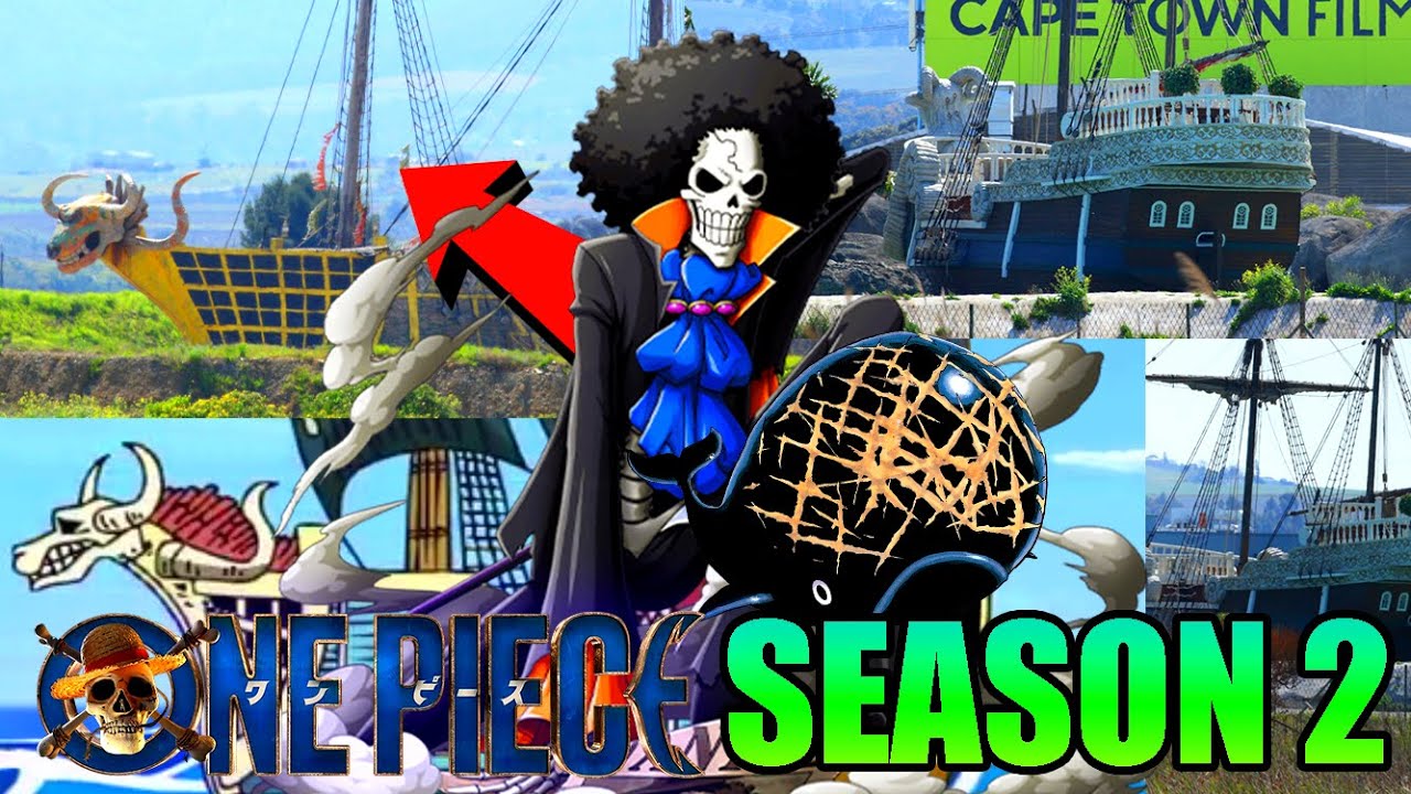 One Piece Live Action Season 2 Brook Easter Egg! Rumbar Pirates Ship ...