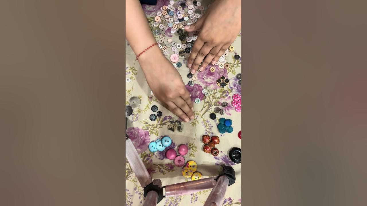 Organising my buttons part 1 - YouTube