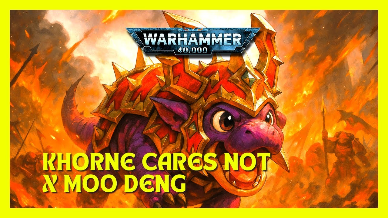 Khorne Cares Not x Moo Deng - Warhammer 40K song inspired by the Moo ...