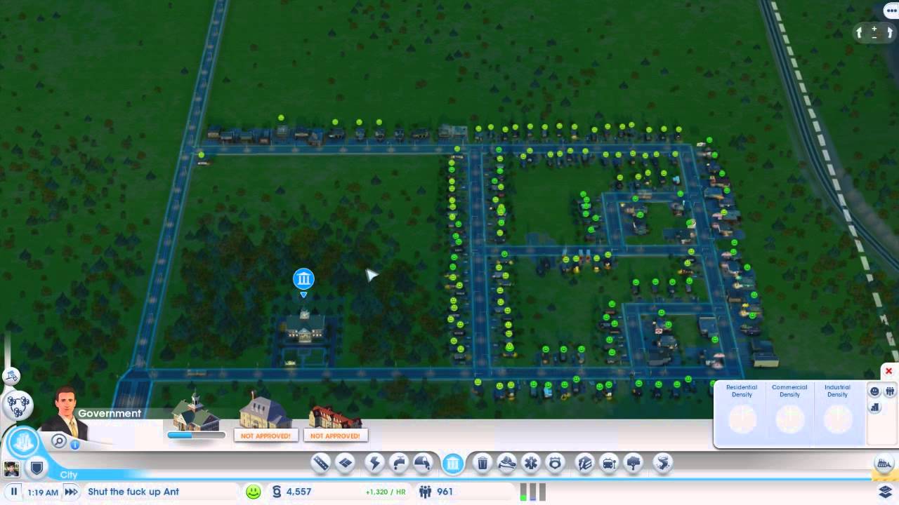 Simcity - #4 Fucking Ant City | สนับสนุนโดย dks.in.th - YouTube