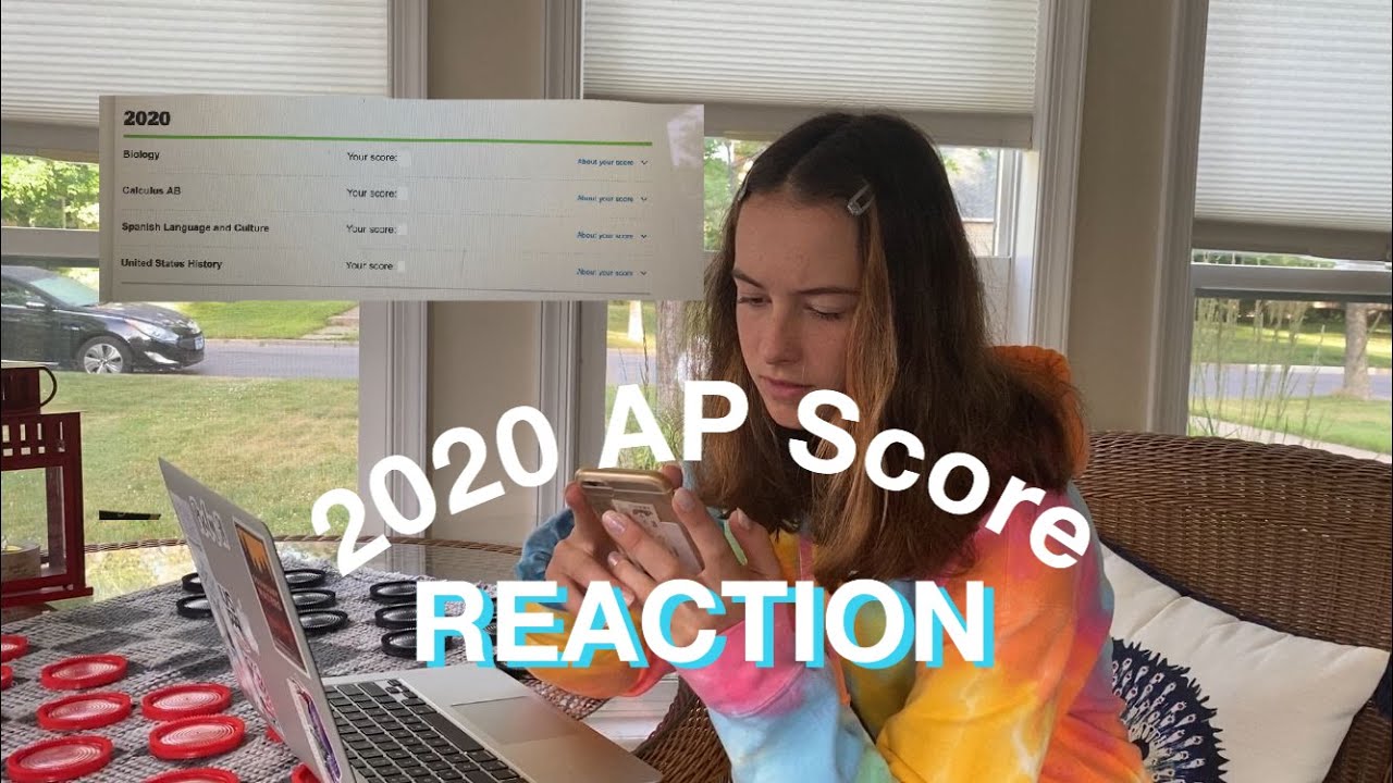 2020 AP SCORES REACTION VIDEO (sophomore edition) - YouTube