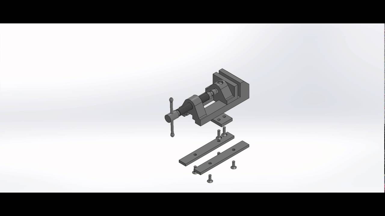 Bench Vise Assembly - YouTube