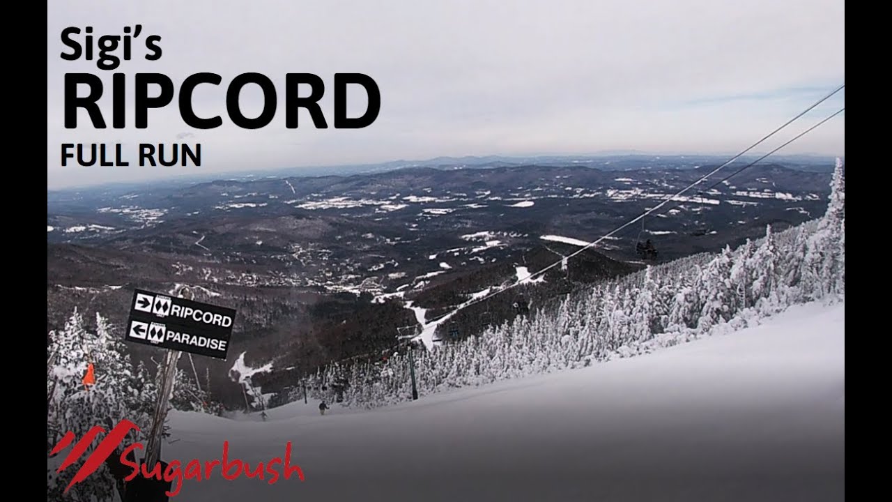 RIPCORD FULL RUN, Double Black at Sugarbush - YouTube