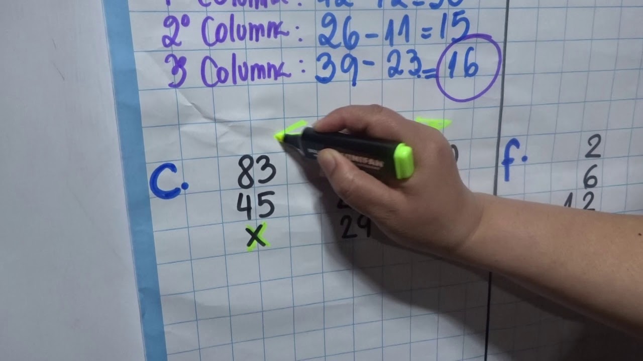 Distribución numéricas 2° Grado - YouTube