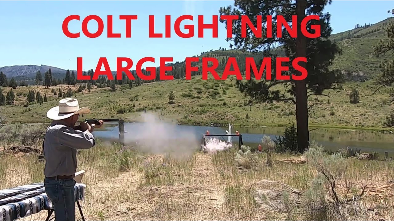 Colt Lightnings - Shooting a Pair of Large Frames - YouTube