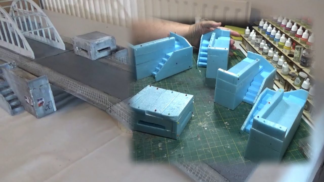 Bolt Action: Budget Model of Arnhem Bridge (Part 2) - YouTube