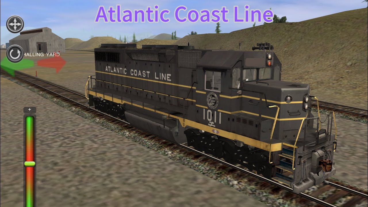 Trainz 2: ACL SD35 on Local freight run in City and Country USA - YouTube