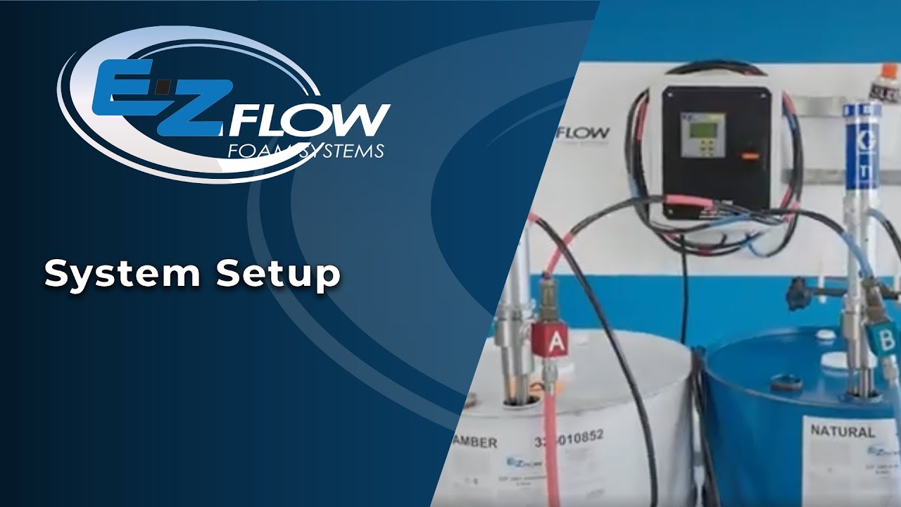 E-Z Flow Foam Systems: System Setup 🔹 - YouTube