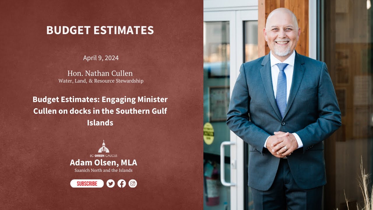 Budget Estimates: Engaging Minister Cullen on docks in the Southern ...