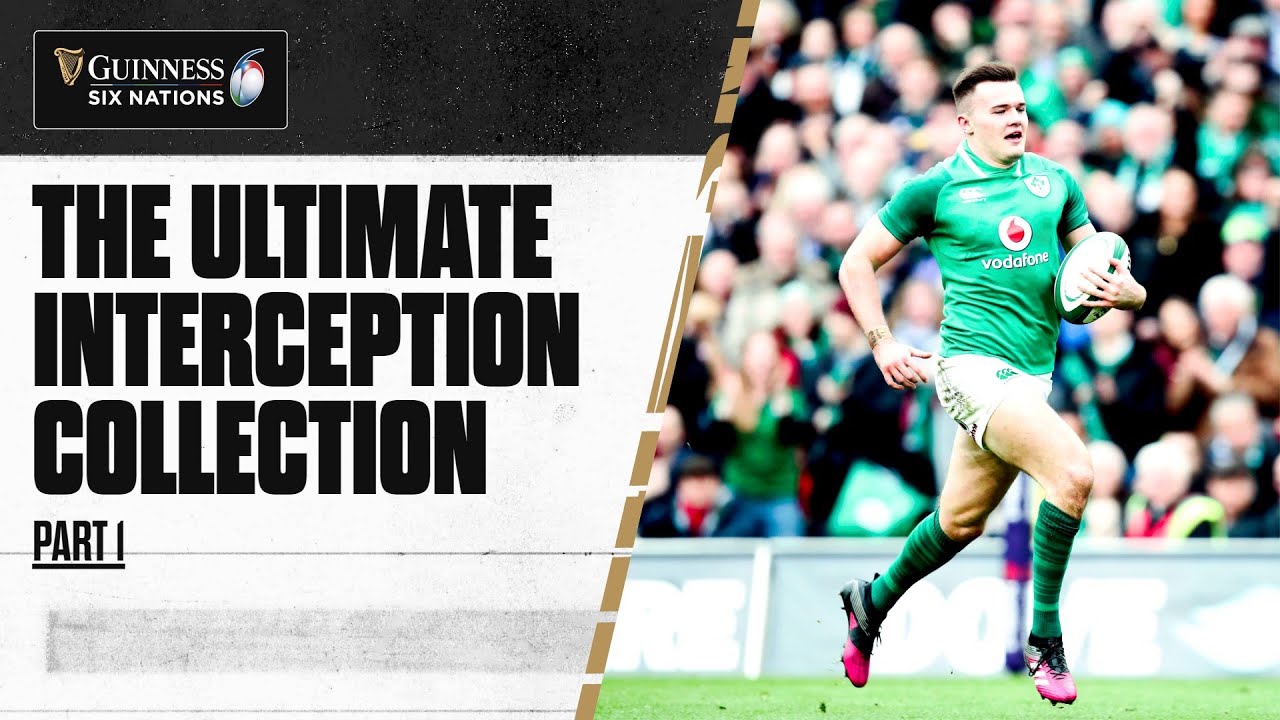 AMAZING INTERCEPTIONS 🔥 | Part One | Guinness Six Nations - YouTube
