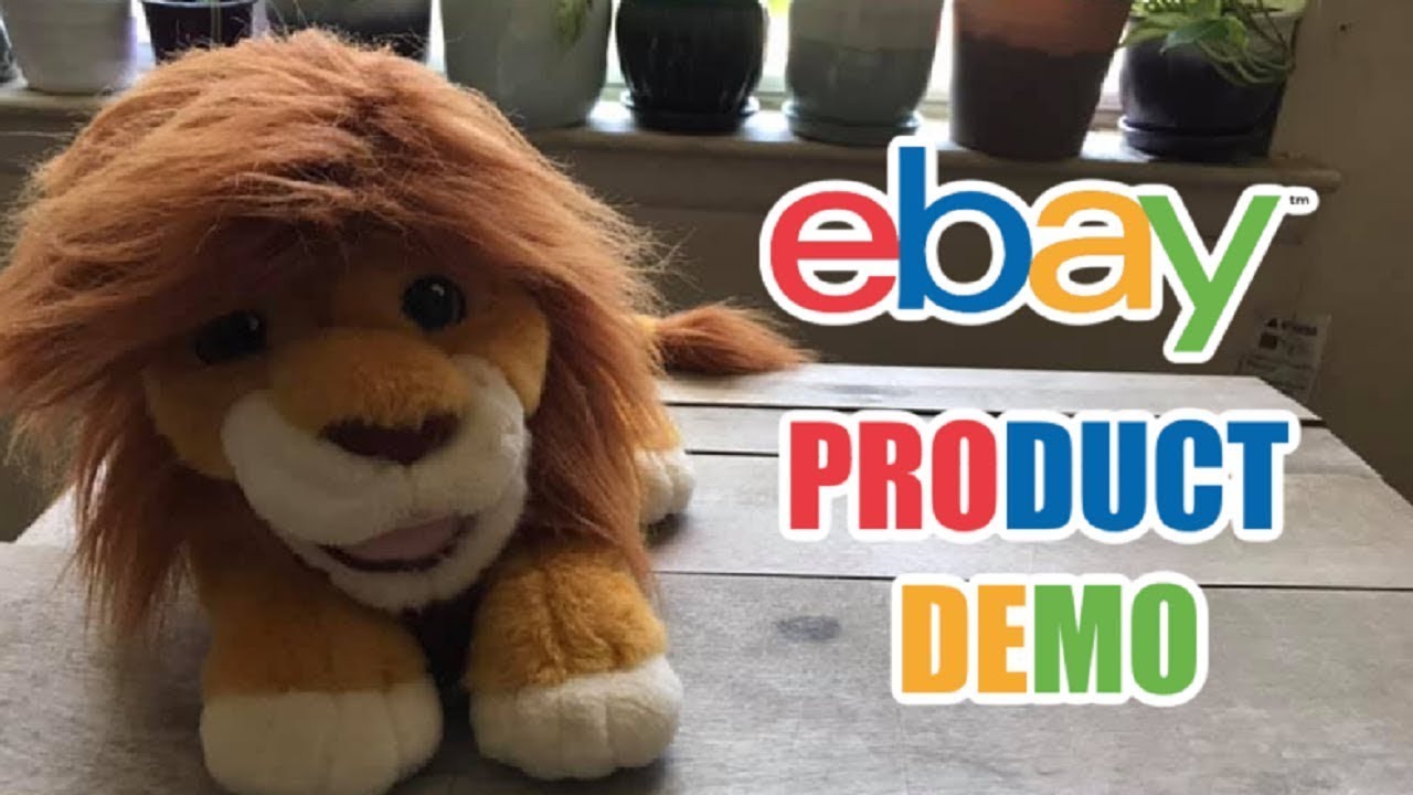 Disney Lion King Talking Simba Plush Toy Demo - YouTube