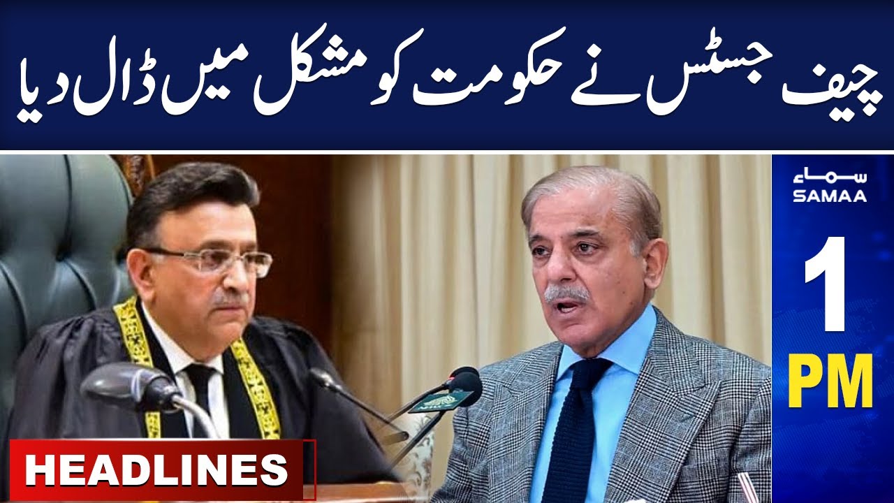 Samaa News Headlines 1PM | SAMAA TV | 26 May 2023 - YouTube