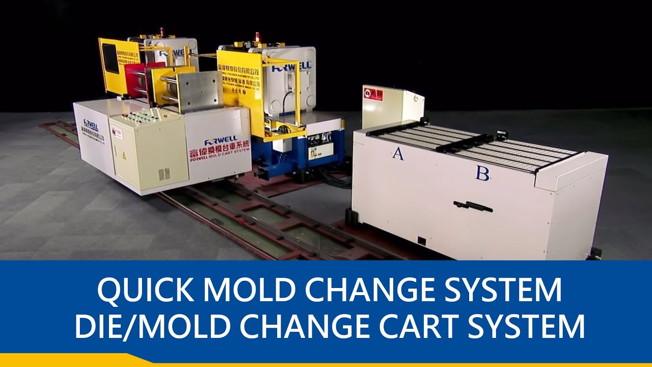 Quick Mold Change System for Injection Molding Machine｜Die/Mold Change ...