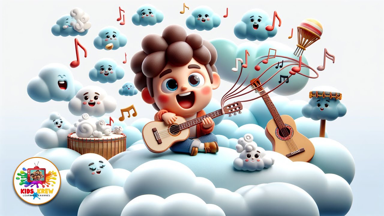 Cloud Song | The Cloud Shape Song | Nursery Rhyme And Kids Songs - YouTube