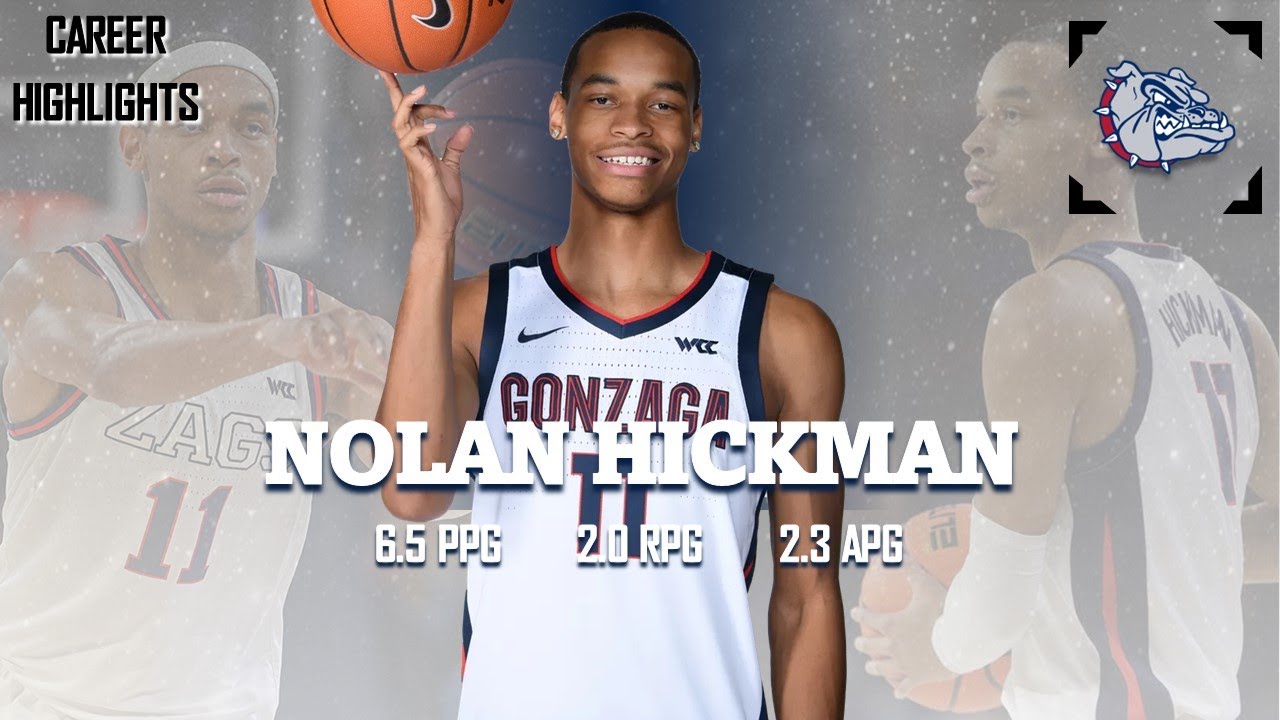 Nolan Hickman | 𝟙𝟙 | Gonzaga Bulldogs PG - YouTube