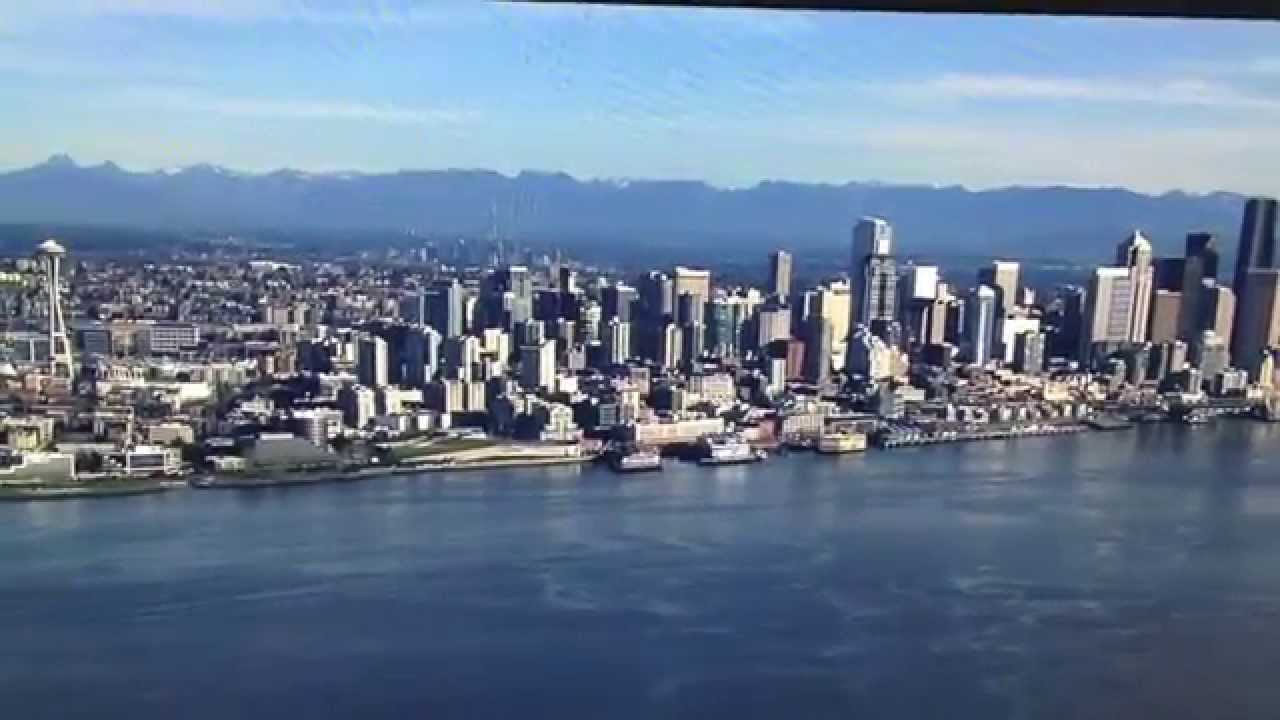 Seattle Skyline Close - YouTube
