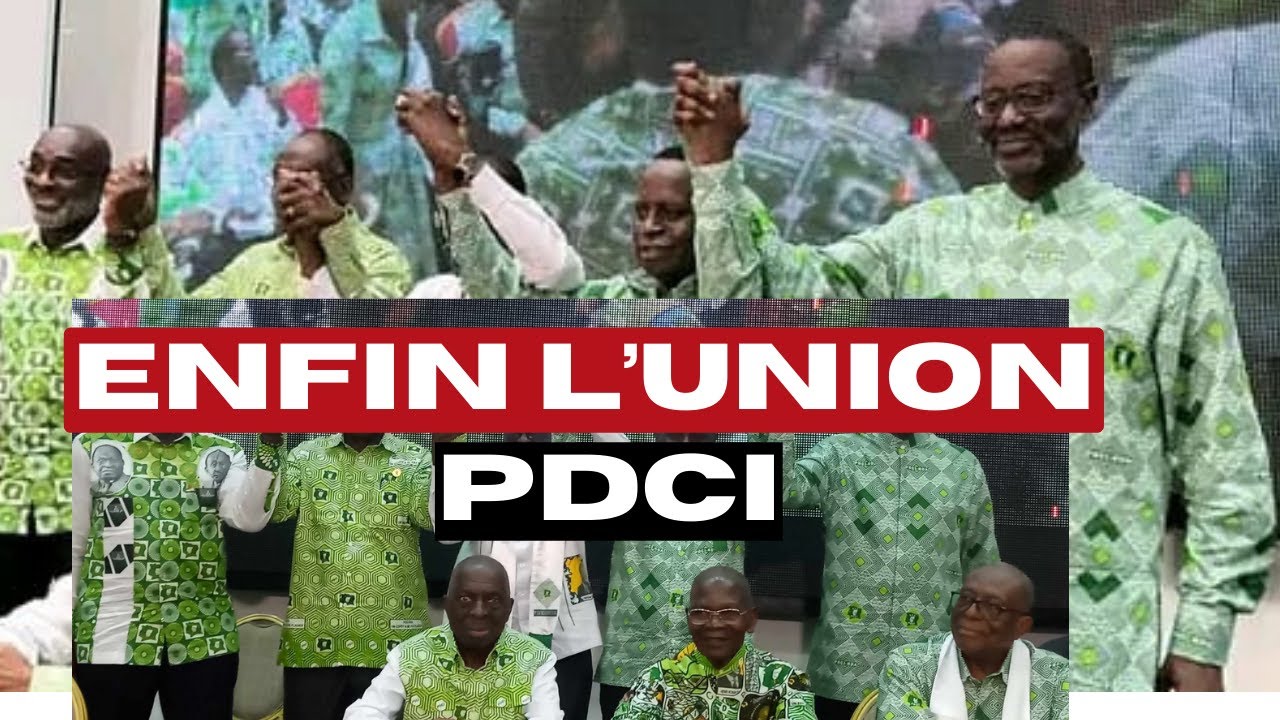 🔴 Enfin l'Union du PDCI !!! nouvelle date et nouveau lieu . ( analyse ...