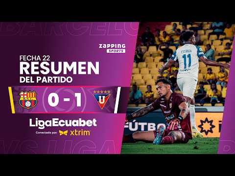 Barcelona SC 0 - 1 Liga de Quito / Fecha 22 / Liga Ecuabet conectada por Xtrim2026