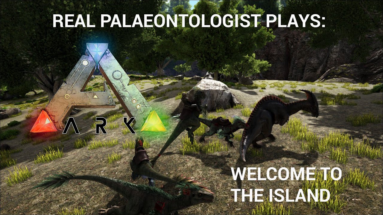 Palaeontologist plays Ark - Introduction to the Island - YouTube