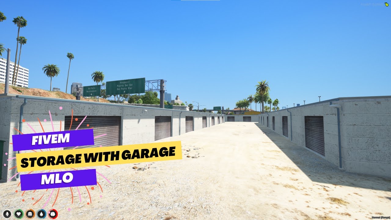 Fivem storage with garage | Fivem Mods | Interior & map for Roleplay ...