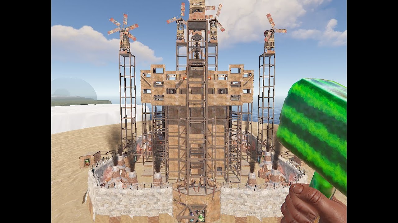 2x2 shell Wide gaps, Rust Base Design - YouTube