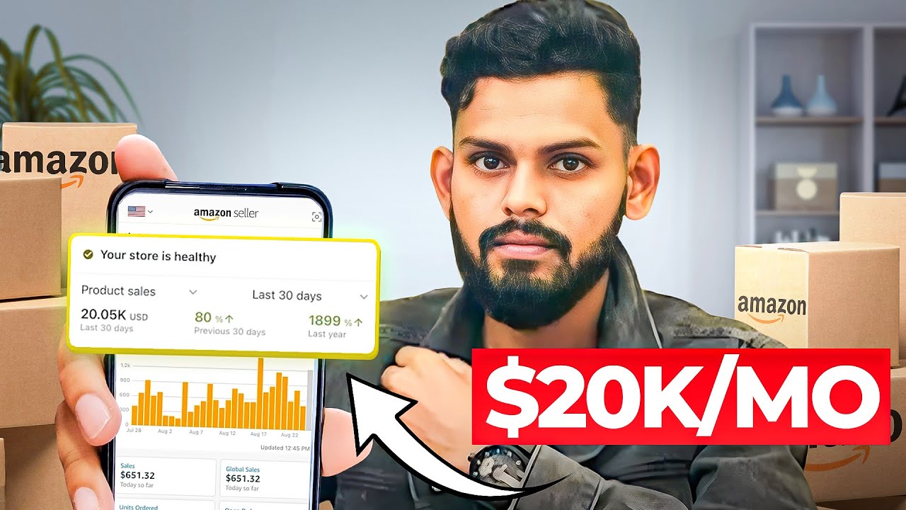 I Tried Selling On Amazon And Made $20k/mo... Here's How - YouTube