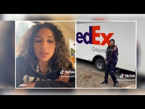 Annessa Scott FEDEX DRIVER Fired After Viral TikTok Video On Racist ...