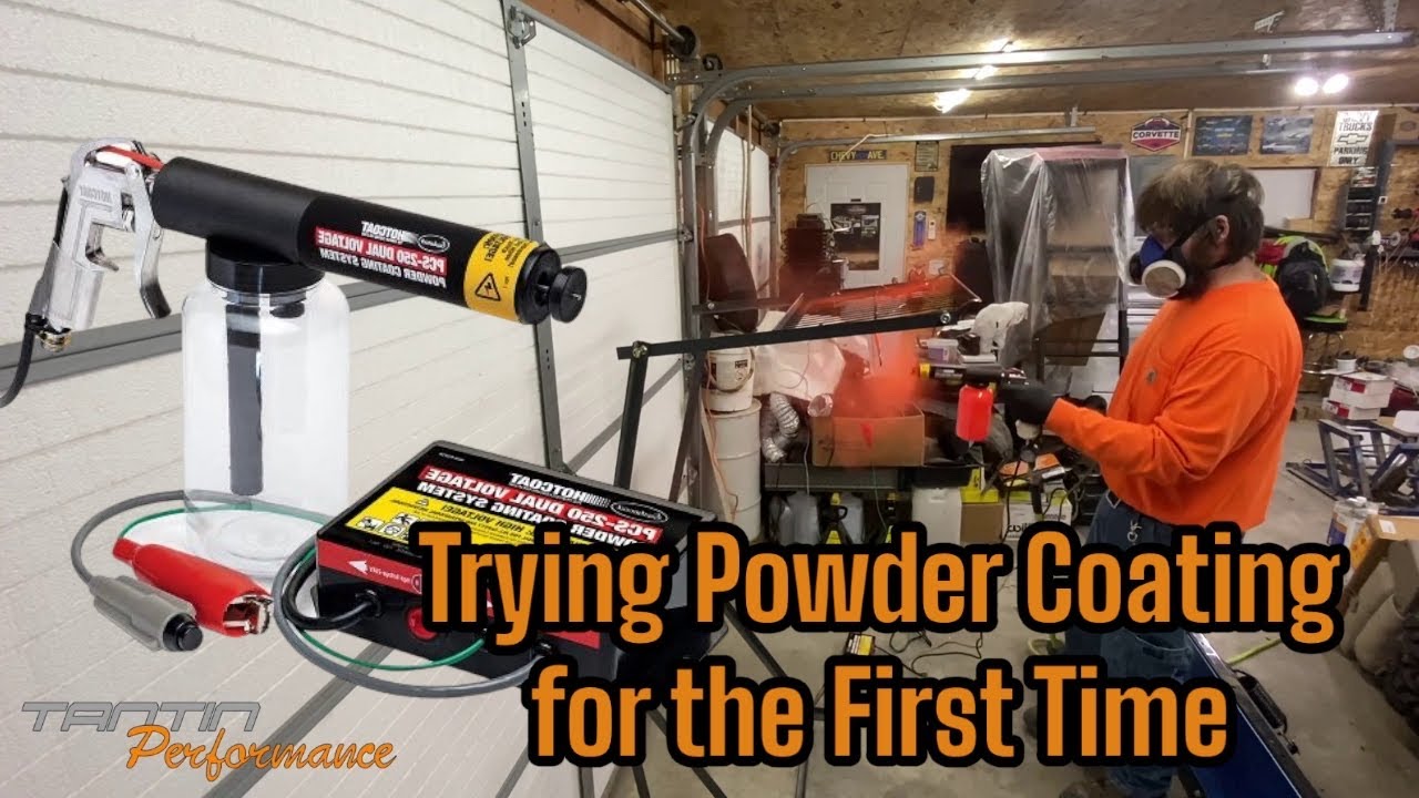 Trying My Hand At Powder Coating with the Eastwood PCS-250 - YouTube