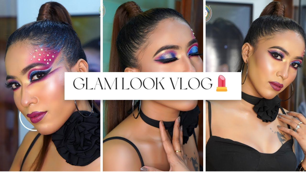 Glam look mini vlog 💄|| Mahi singh #minivlog #vlog #vlogging #makeup # ...