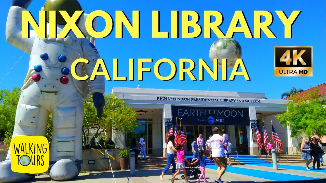Richard Nixon Library | Apollo 11 Exhibit | Presidental Library | 4K ...