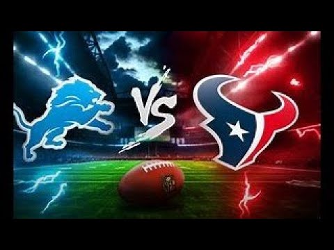 NFL Week 10: Detroit Lions vs Houston Texans (11/10/24) - YouTube