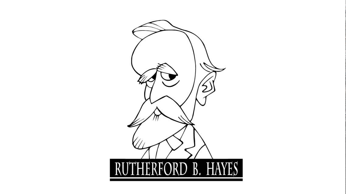 Rutherford B Hayes Cartoon