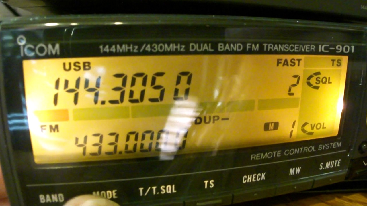 Icom IC-901A/E No Duplex on VHF? Need Help - YouTube