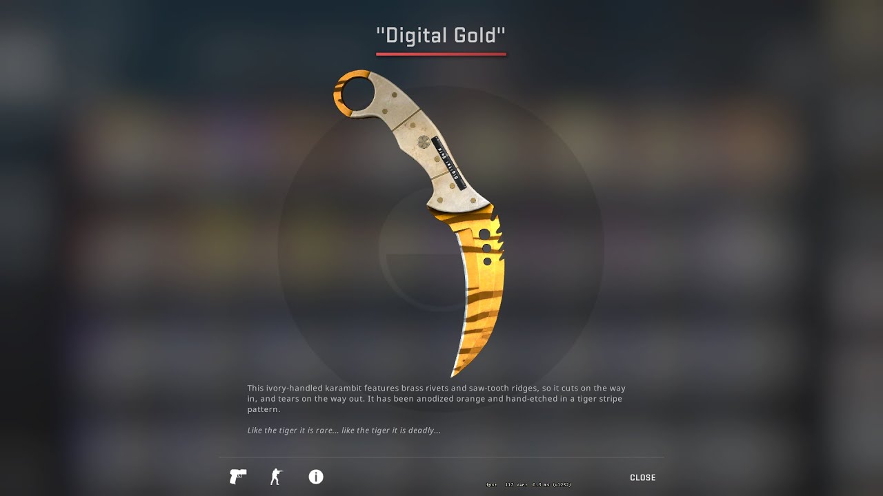 Tiger Tooth Talon | Overtake Gloves - Best CS GO setup - YouTube