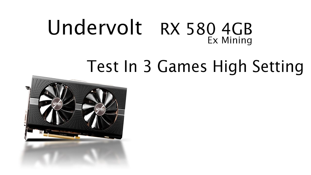 Undervolt Saphire Nitro plus RX 580 4GB ex Mining Biar Irit Listrik ...