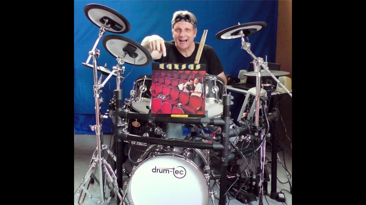KANSAS LIVE- Medley "Mysteries and Mayhem / The Wall - drum cover by ...