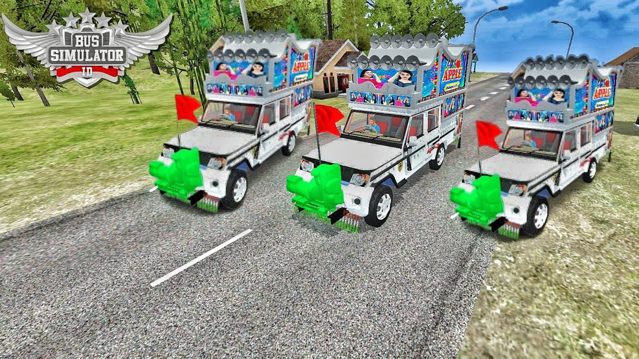 ️तीन Dj Gadi Sath me Game paly Apple Dj simulator Indonesia Game 😱Gabar ...