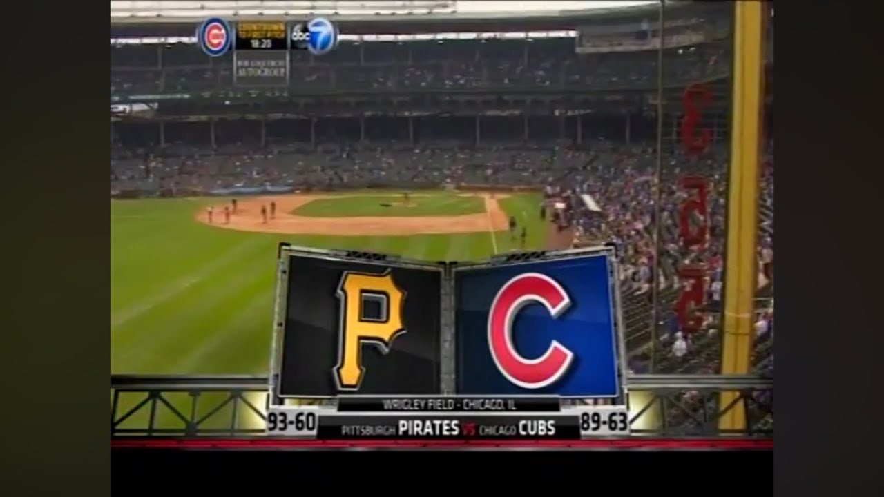 153 - Pirates at Cubs - Friday, September 25, 2015 - 1:20pm CDT - WLS ...