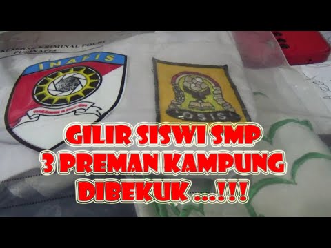SISWI SMP DIGILIR, 3 PREMAN KAMPUNG DIBEKUK