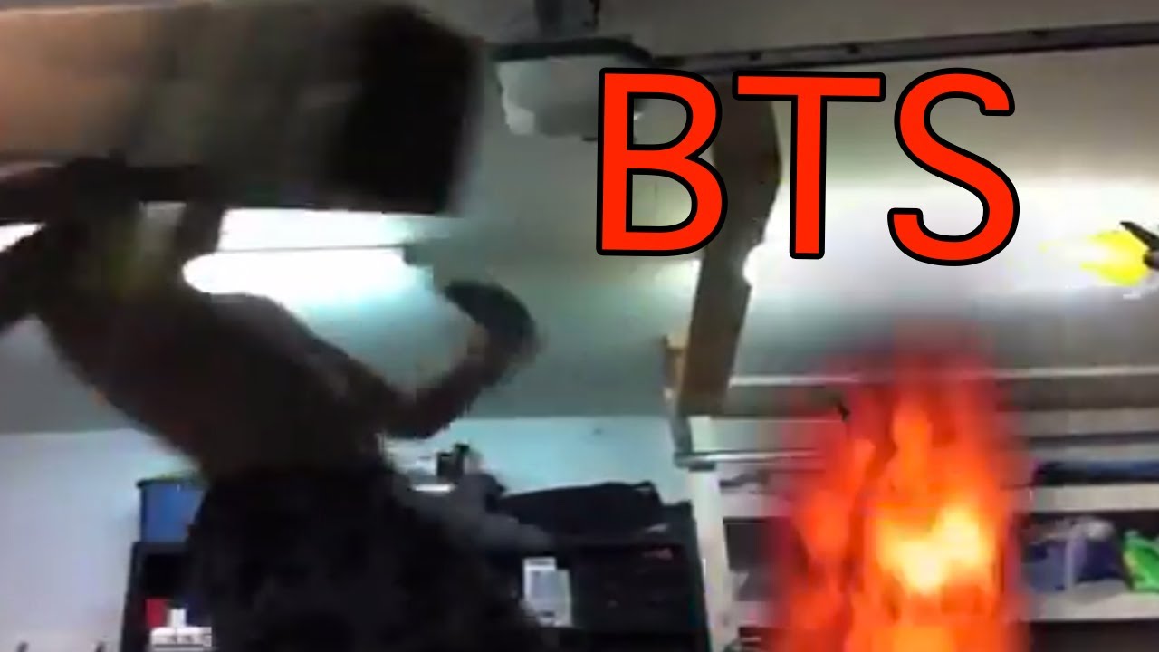 BTS-cardboard bazooka - YouTube