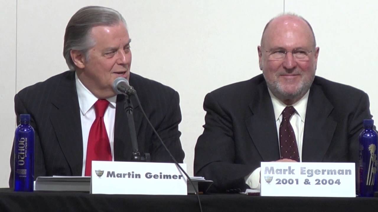Les Bronte & Mark Egerman at the 2016 former Beverly Hills Mayors ...