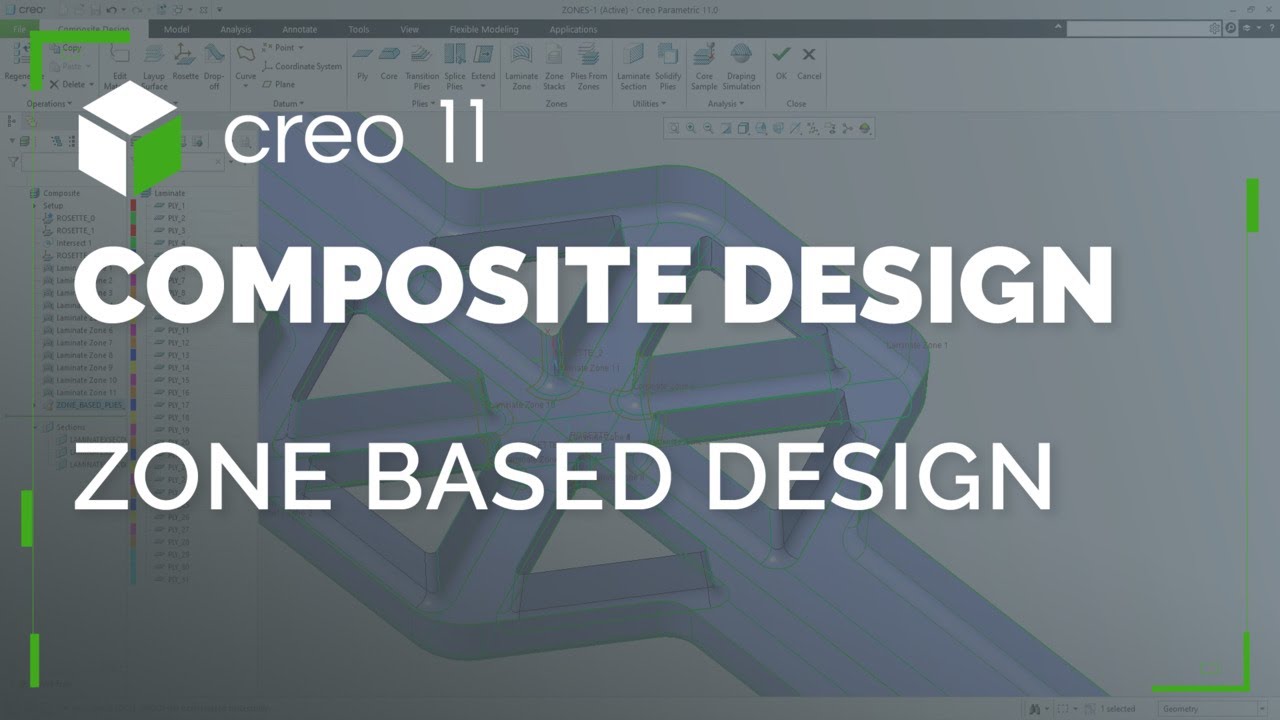 Zone-Based Design in the Composite Environment | Creo 11 - YouTube