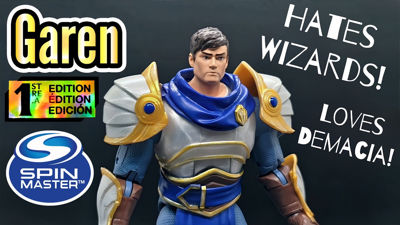 Garen Toy Review - The Might of Demacia | League of Legends Figures ...