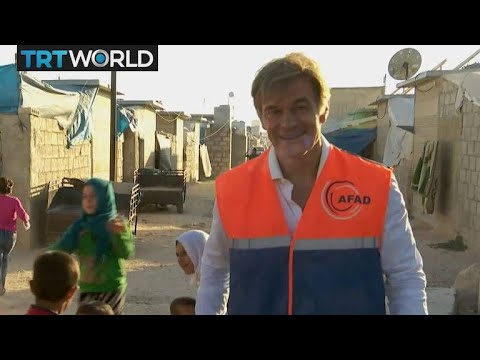 The War in Syria: Celebrity doctor visits Syrian refugee camps - YouTube